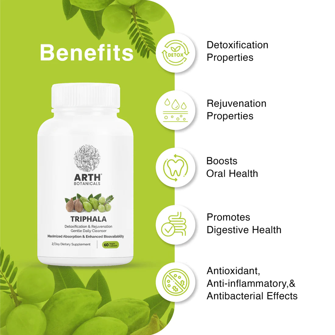 Buy Triphala Supplement Online - Arth Botanicals – ArthBotanicals